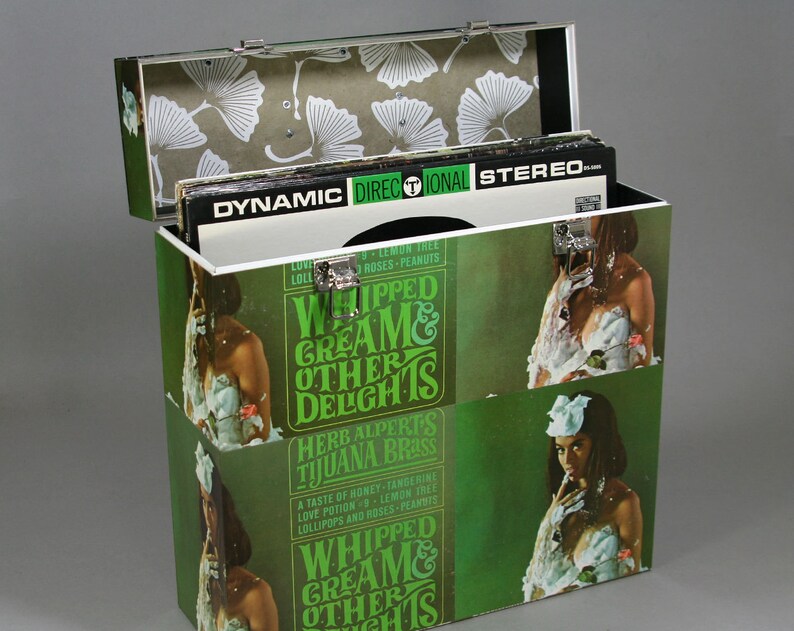 Handmade LP Record Case 12-inch Box - Whipped Cream & Other Delights ...