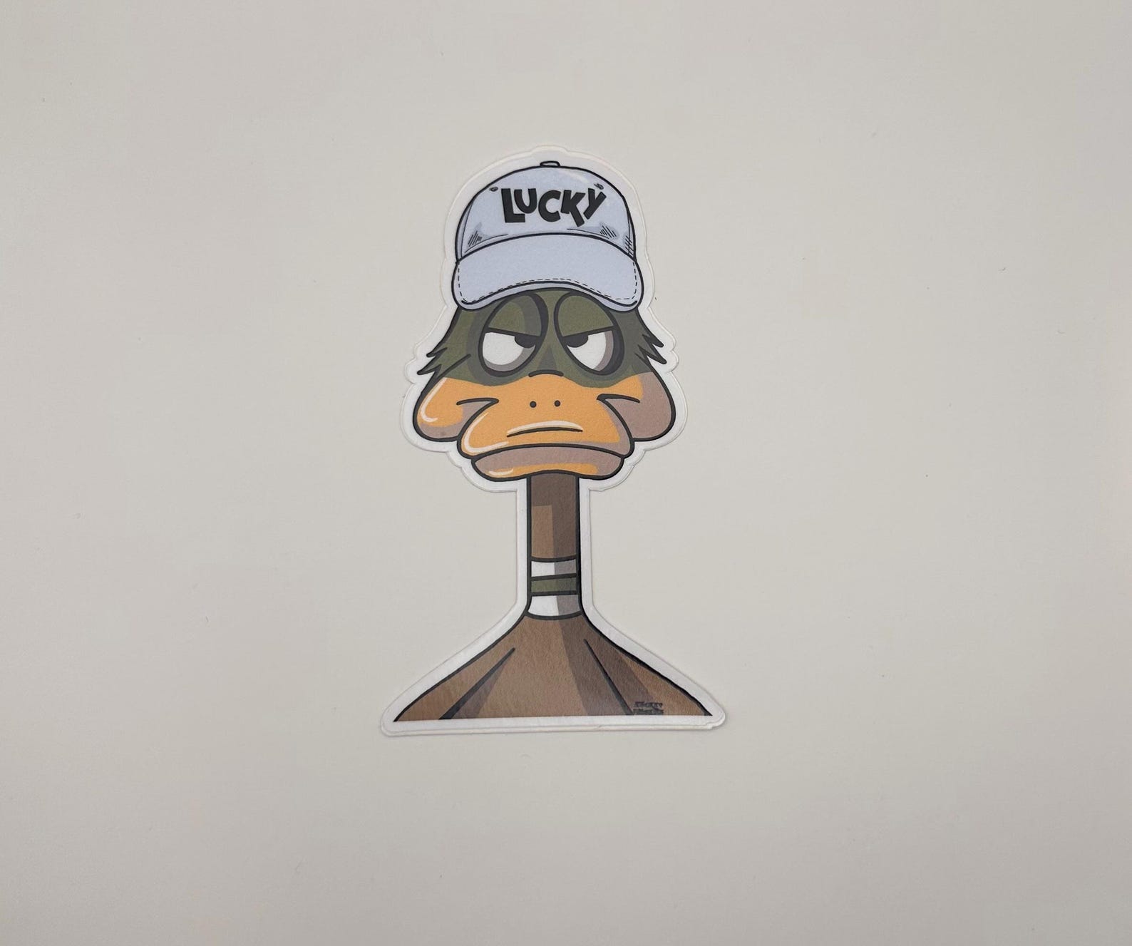 Lucky Duck Sticker - Etsy