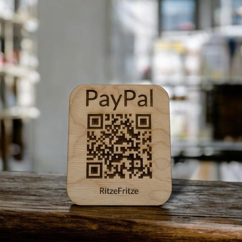 Qr code aufsteller - Etsy.de