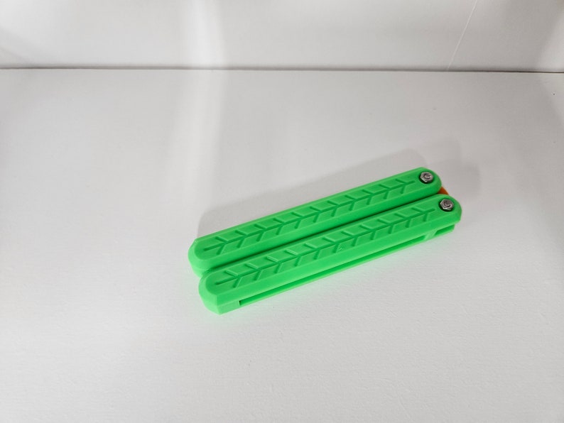 Carrot Fidget Knife | Butterfly Play Knife - Etsy