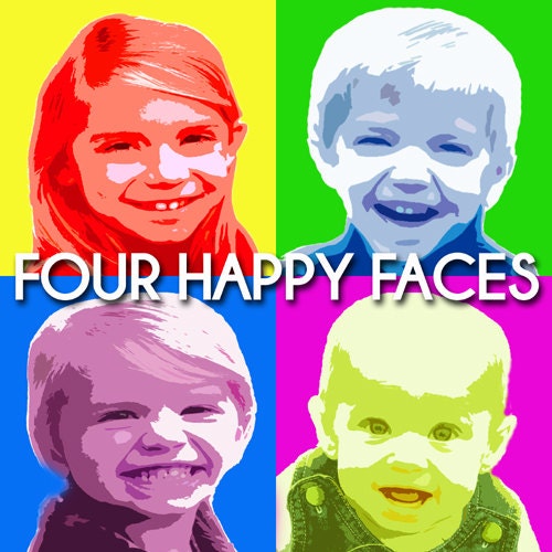 FourHappyFaces - Etsy