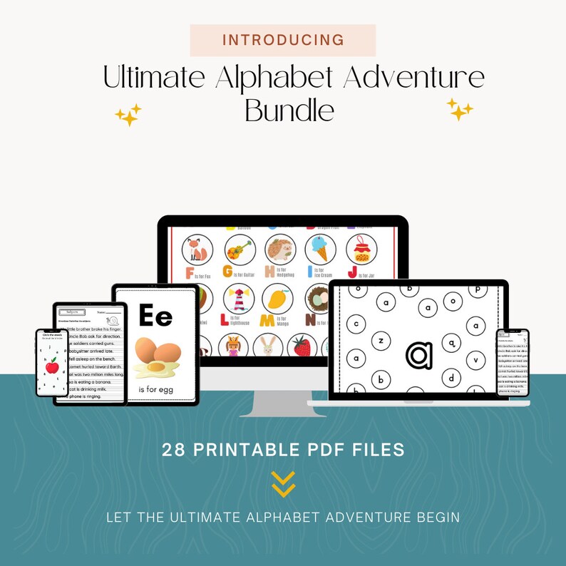 Ultimate Alphabet Adventure Bundle - Etsy