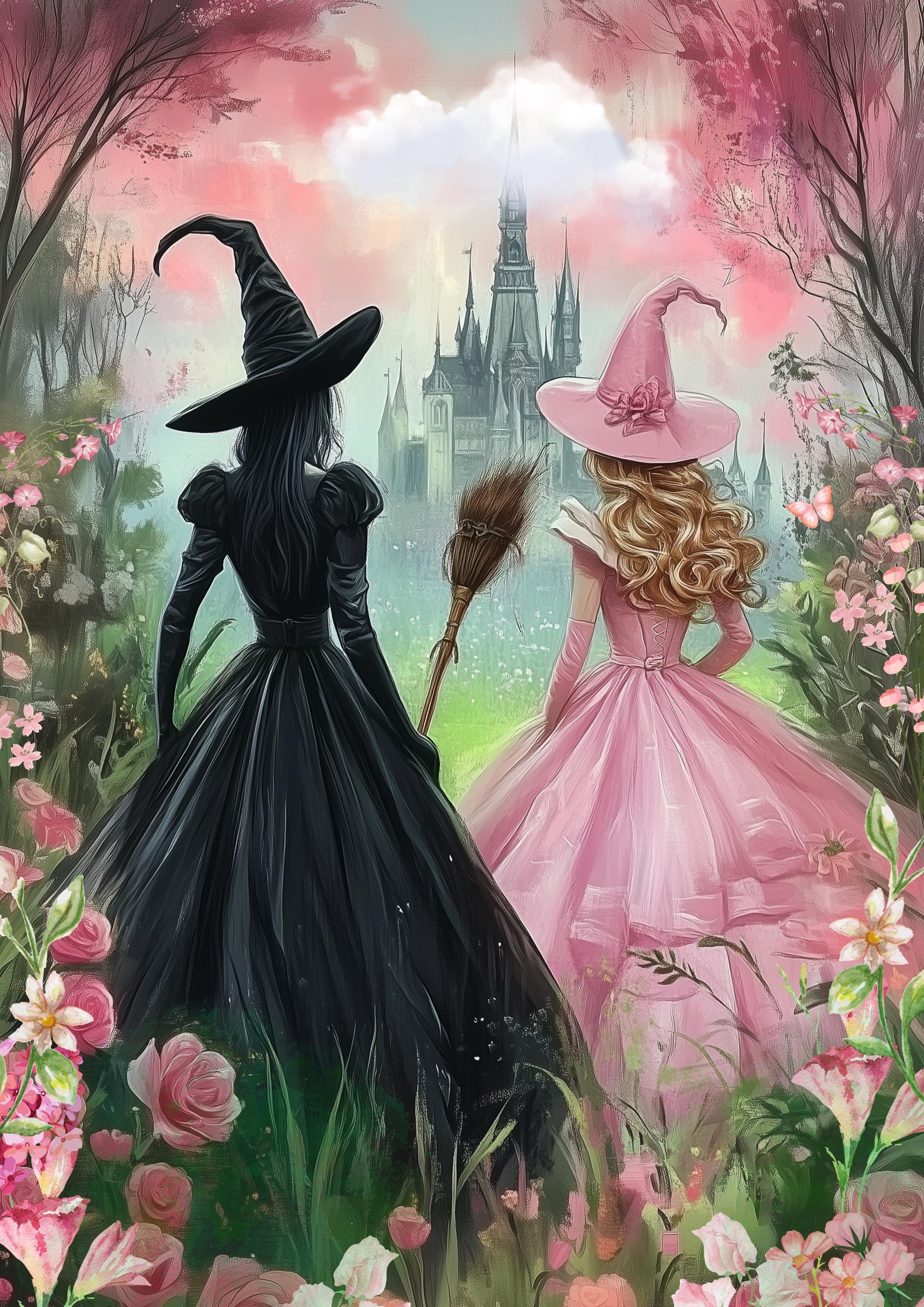 Wicked Poster, Wicked Print, Wicked Art, Wicked Wall Art, Wicked Witch ...