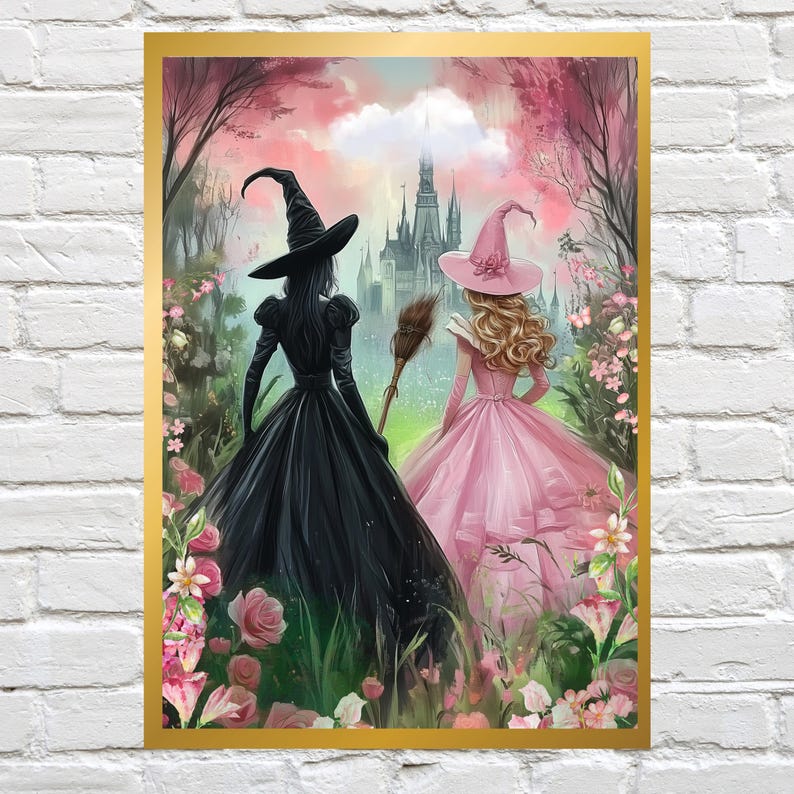Wicked Poster, Wicked Print, Wicked Art, Wicked Wall Art, Wicked Witch ...
