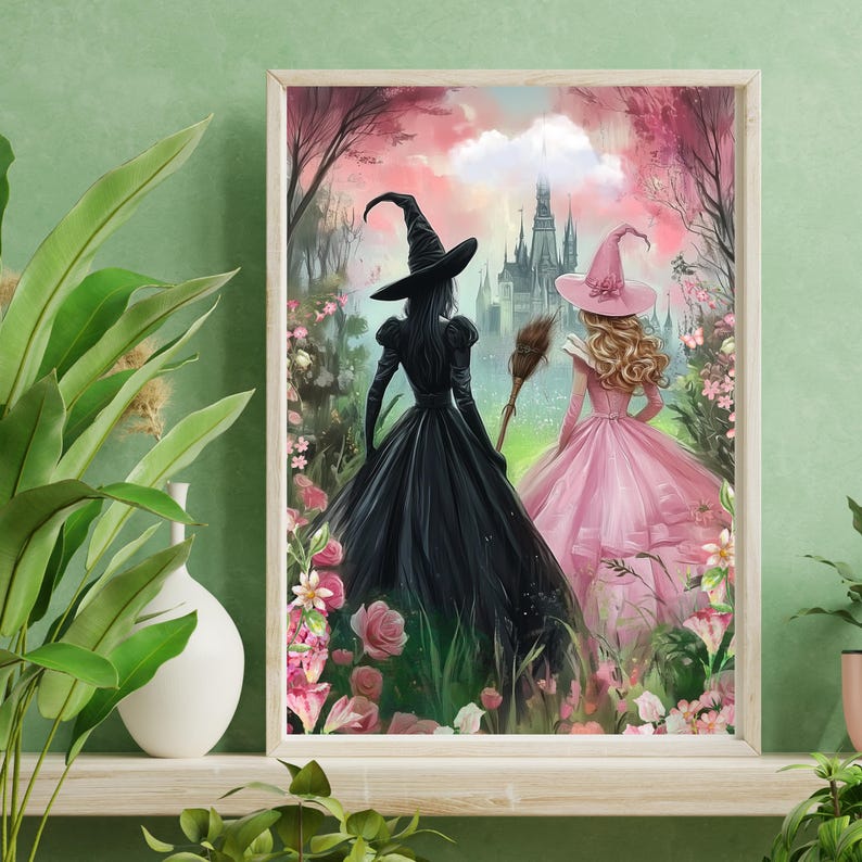 Wicked Poster, Wicked Print, Wicked Art, Wicked Wall Art, Wicked Witch ...