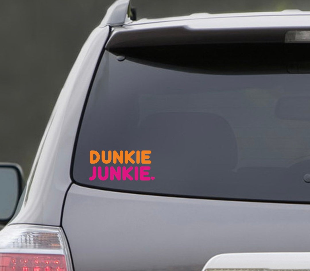 Dunkie Junkie Vinyl Decal - Etsy