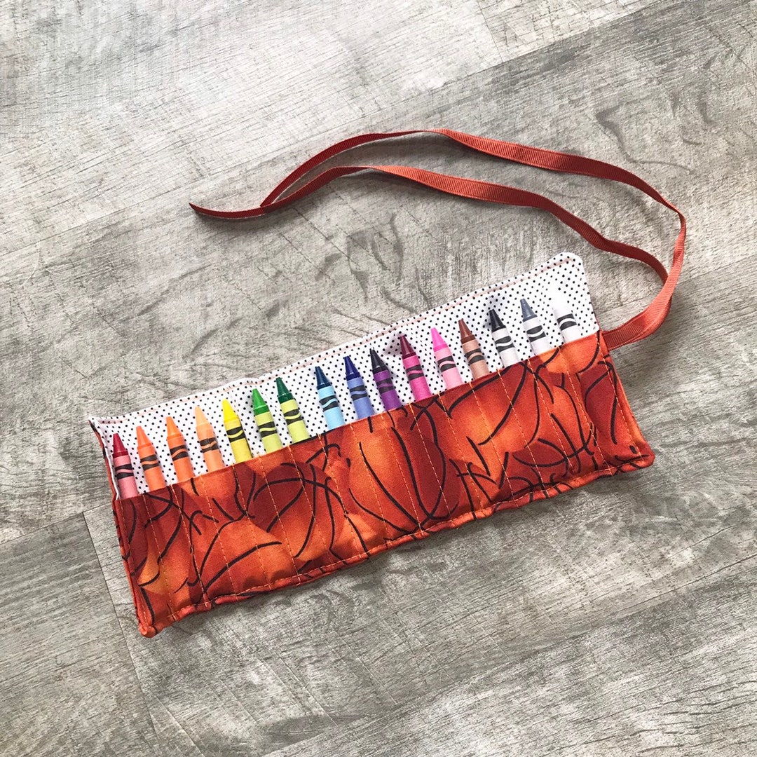 Basketball Crayon Kozy - Etsy