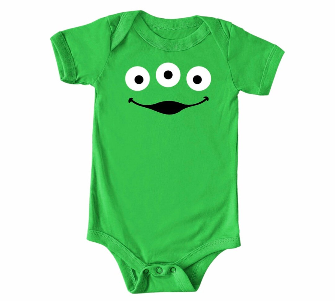 Three Eyed Alien Baby Bodysuit - Etsy
