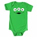 Three Eyed Alien Baby Bodysuit - Etsy