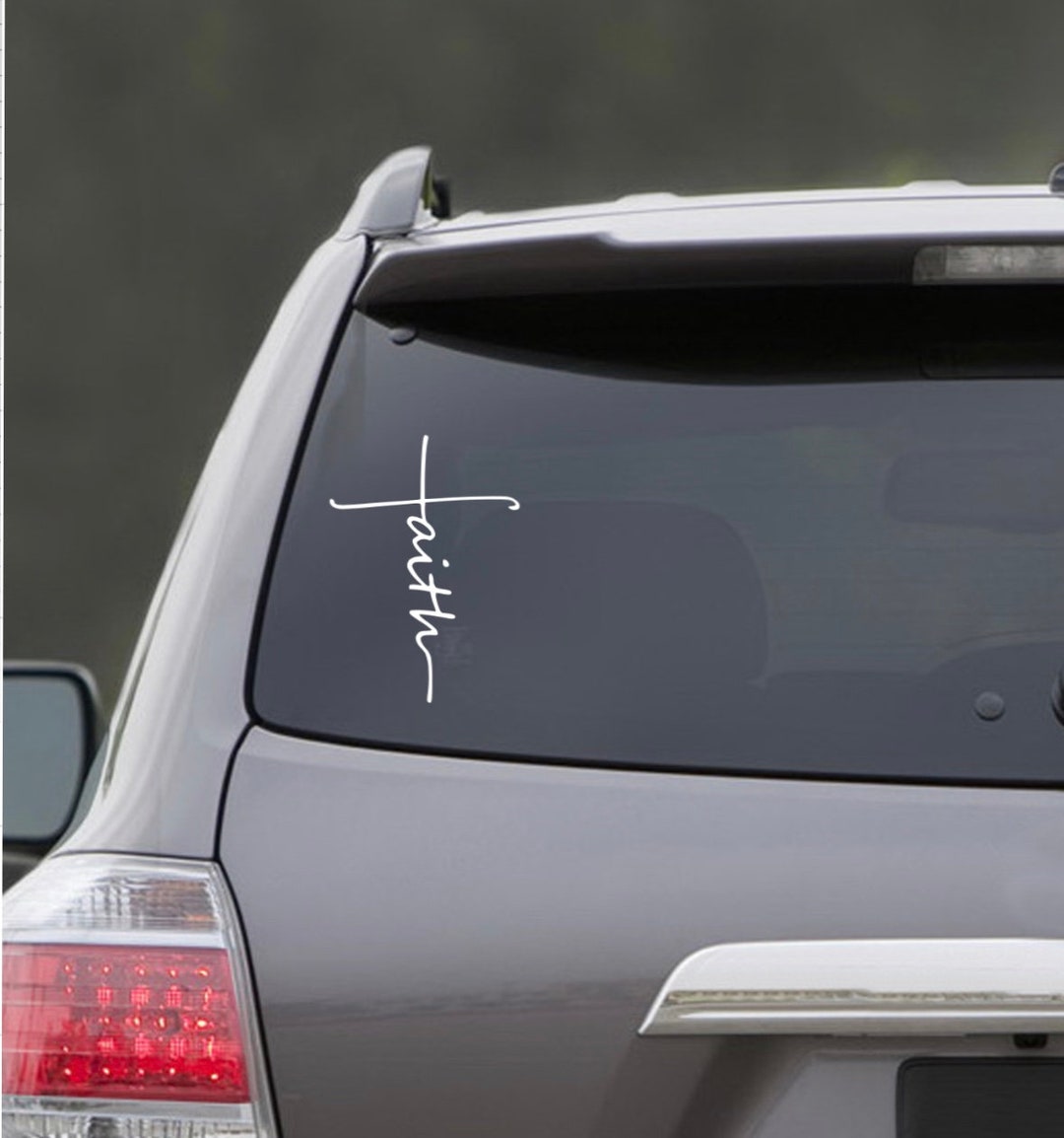 Faith Cross Decal Sticker - Etsy