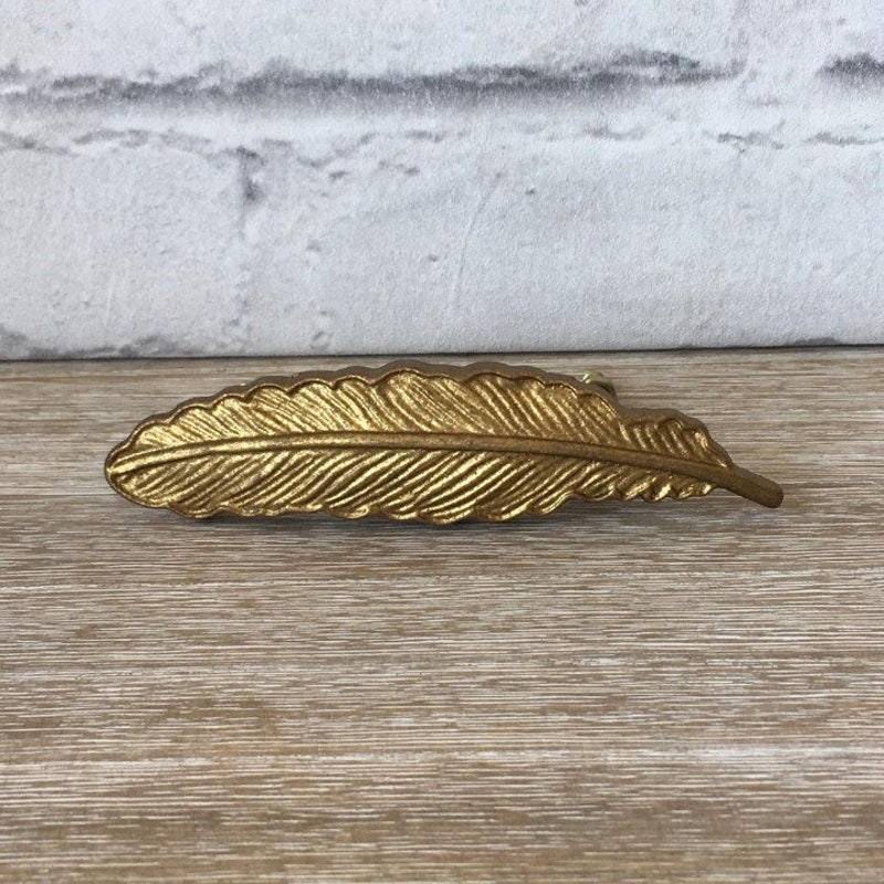 Feather Drawer Pull - Etsy