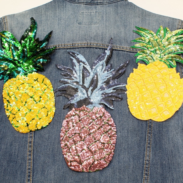 Sequin Pineapple - Etsy
