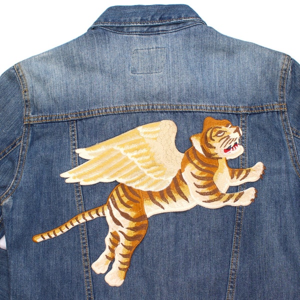 Iron on Patch Tiger - Etsy