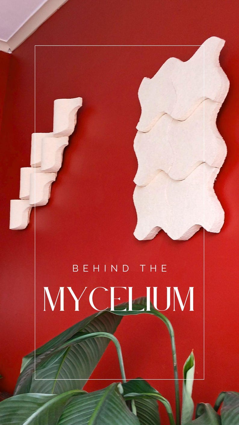 Mycelium Curve Panel - Etsy