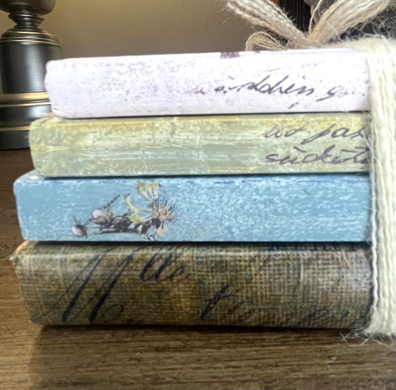 Shabby Chic Book Bundle Book Stack, Country French, Farmhouse, Cottage ...