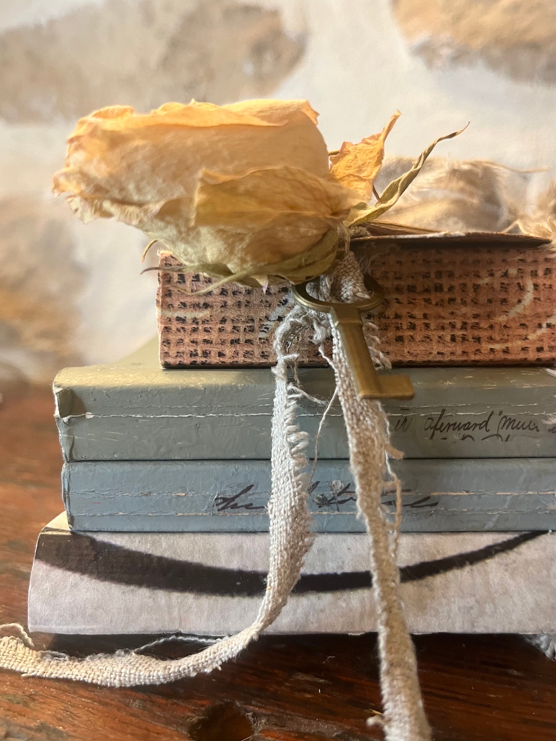 Book Bundle, Book Stack, Shabby Chic, Country French, Farmhouse ...