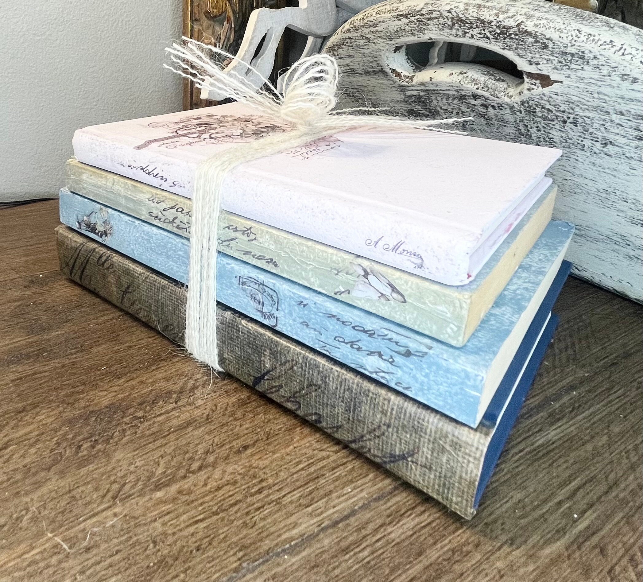 Shabby Chic Book Bundle Book Stack, Country French, Farmhouse, Cottage ...
