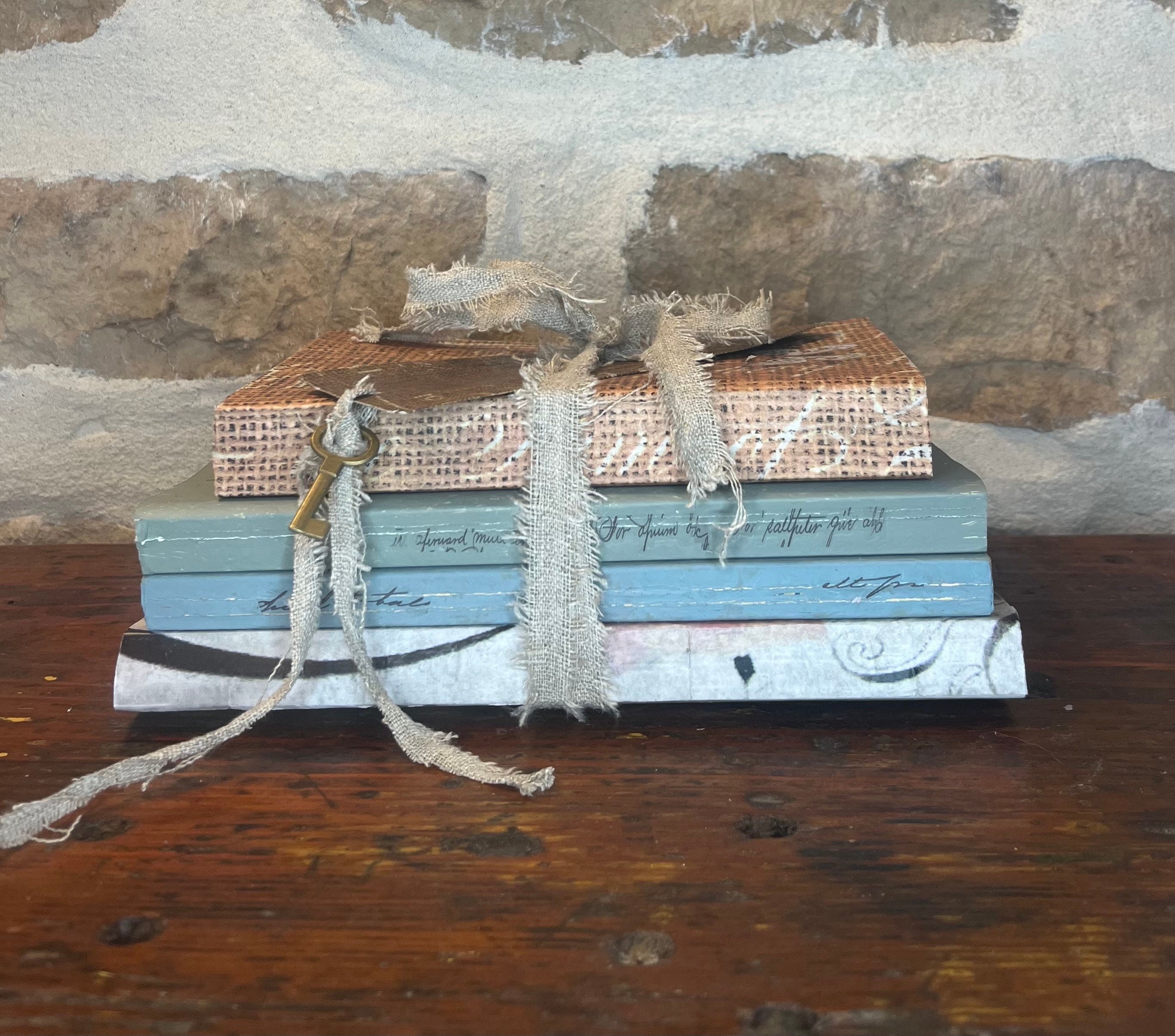 Book Bundle, Book Stack, Shabby Chic, Country French, Farmhouse ...