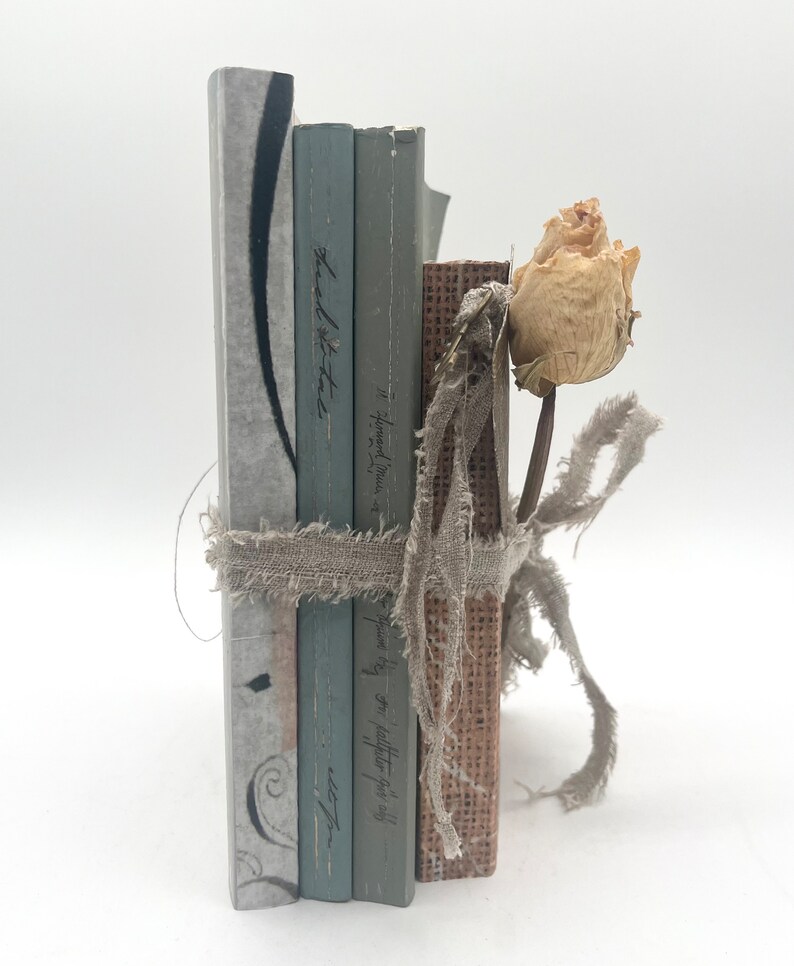 Book Bundle, Book Stack, Shabby Chic, Country French, Farmhouse ...