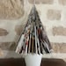 Folded Magazine Christmas Tree: Colorful Holiday Centerpiece - Etsy