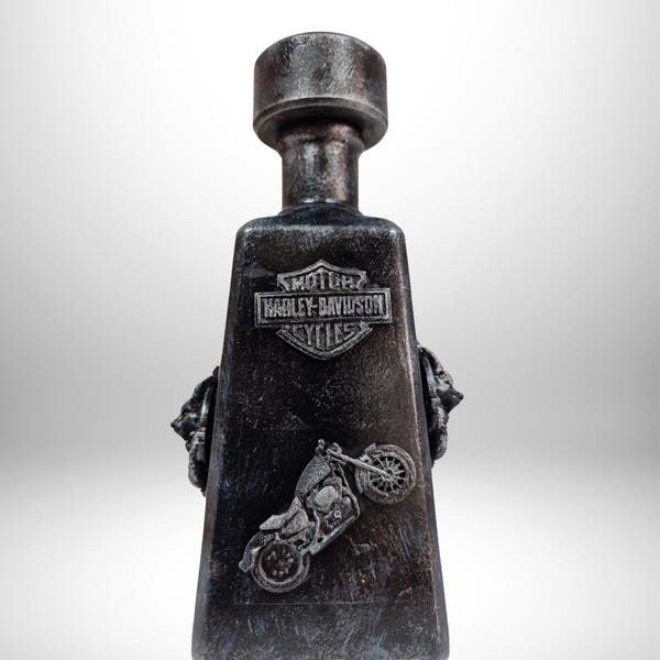 Harley Davidson Whiskey Motorcycle Bottle - Etsy