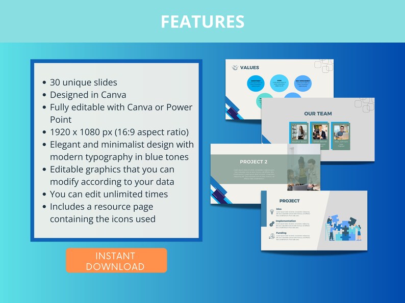 Plantilla de Canva Editable, Plantilla de PowerPoint Editable ...