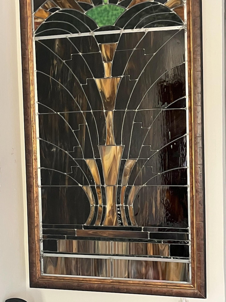 Vitral Art Déco - Etsy Portugal