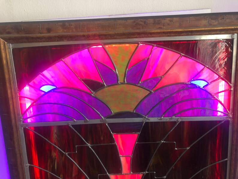 Vitral Art Déco - Etsy Portugal