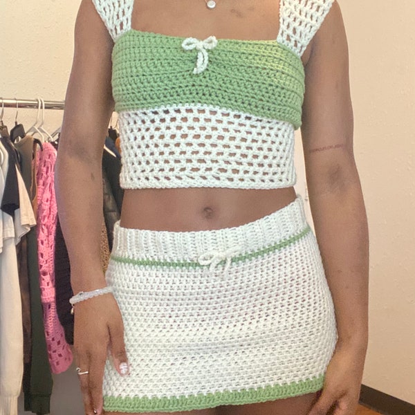 2 Piece Crochet Set - Etsy