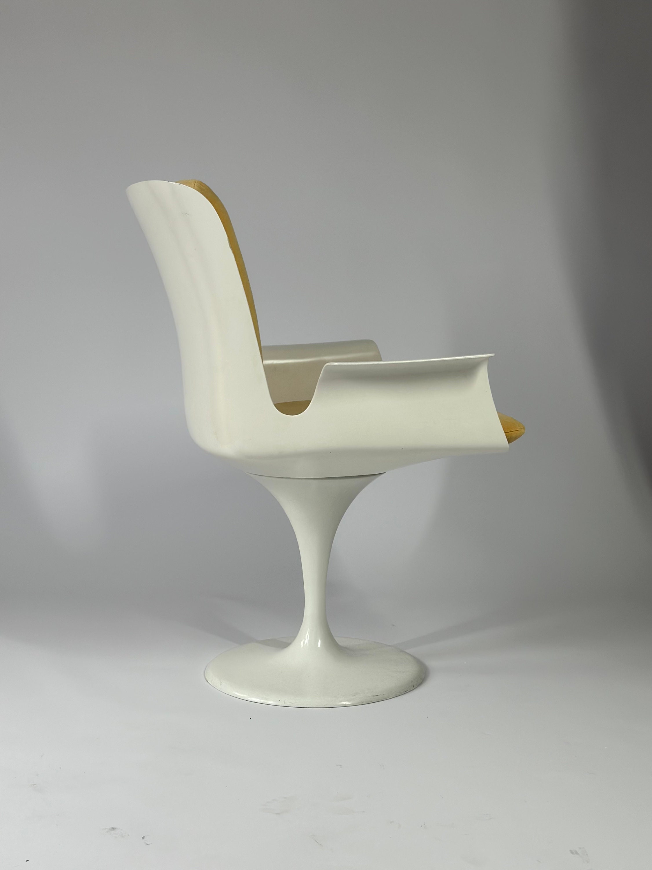 1960s Space Age Swivel Chair Vintage Tulip Chair With Armrests - Etsy