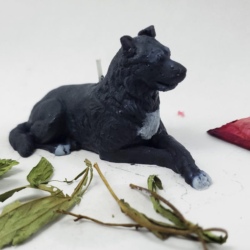 Dog Candle - Etsy