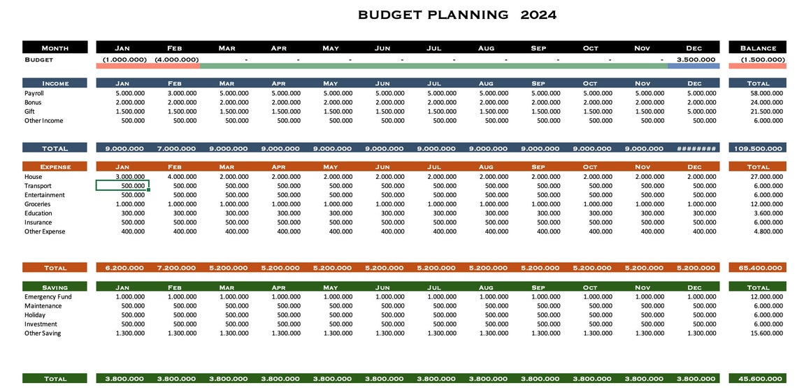 Template, Digital Template, Office, Canva, Excel, Planner, Finance - Etsy