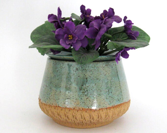 African Violet Planter Ready to Ship 2 Pc Self Watering Planter Ceramic ...