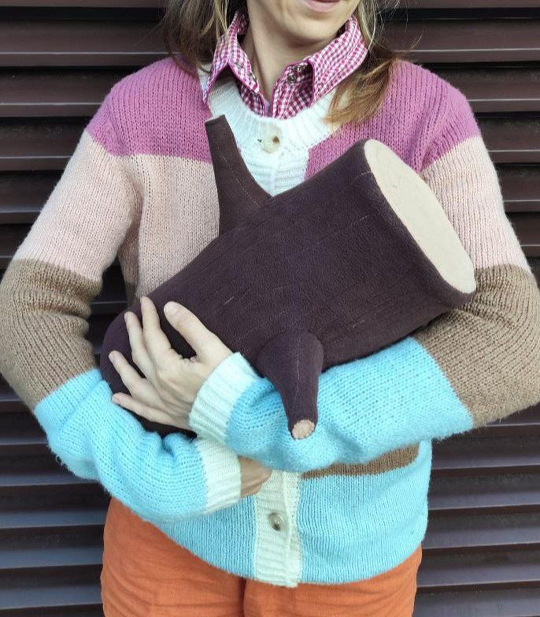 Twin Peaks Log Lady Pillow: Handmade Fleece Decorative Pillow - Etsy