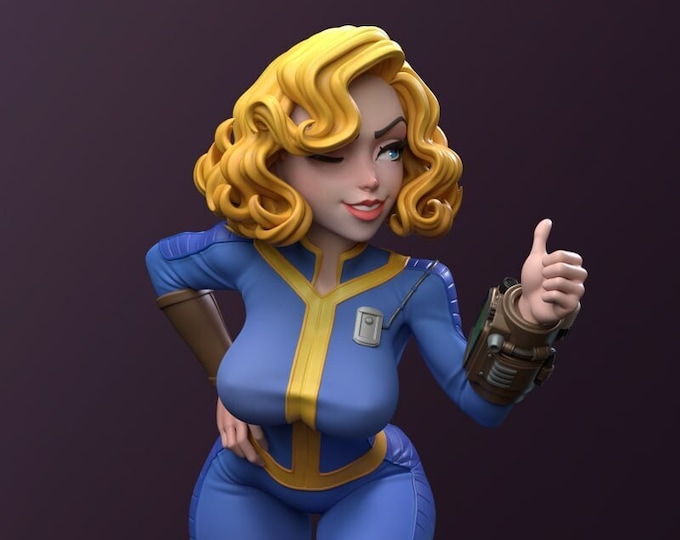 Vault Girl Cute Fanart - Etsy