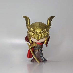 Malenia From ELDEN RING Chibi Style Figurine 12K Resolution Resin ...