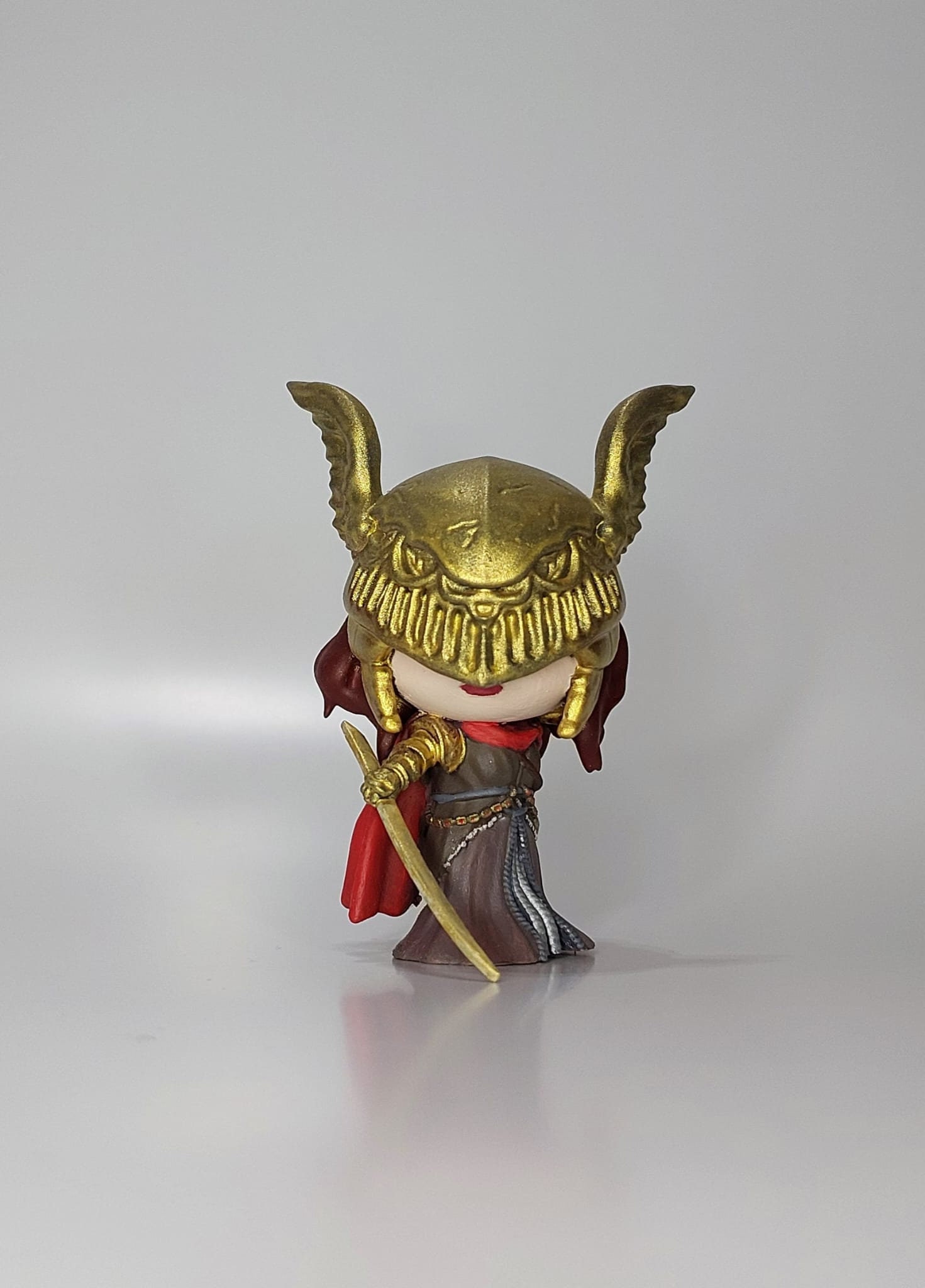 Malenia From ELDEN RING Chibi Style Figurine 12K Resolution Resin ...