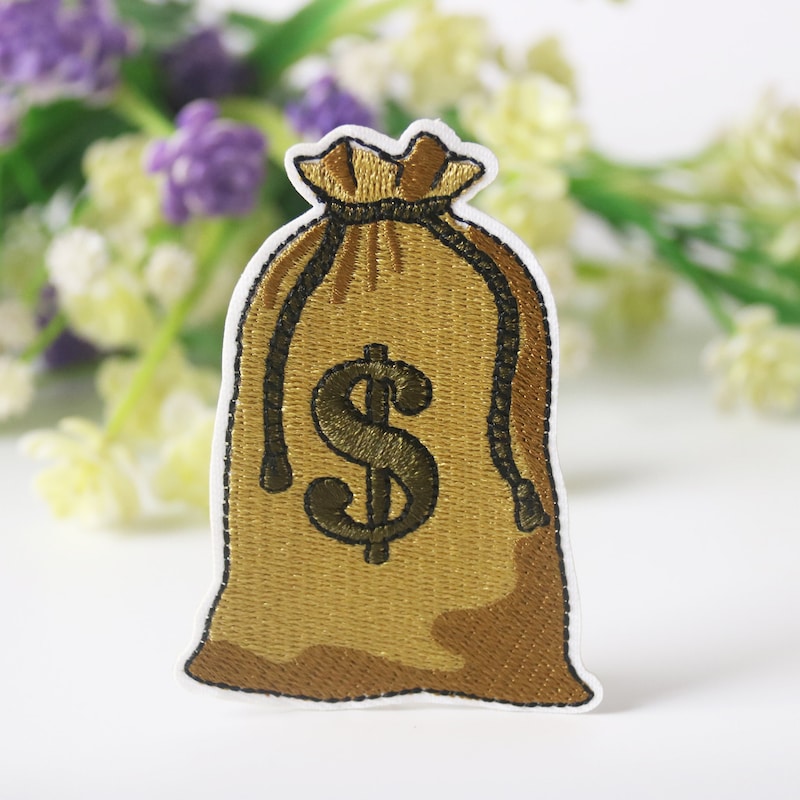 Money Bag Patch - Etsy