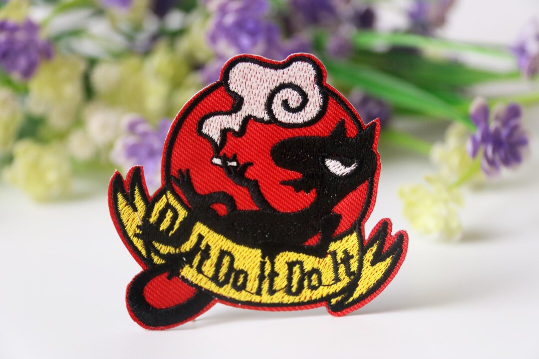 Evil Patch, Do It Patch, Iron on Patch, Embroidered Patch, Funny Patch ...