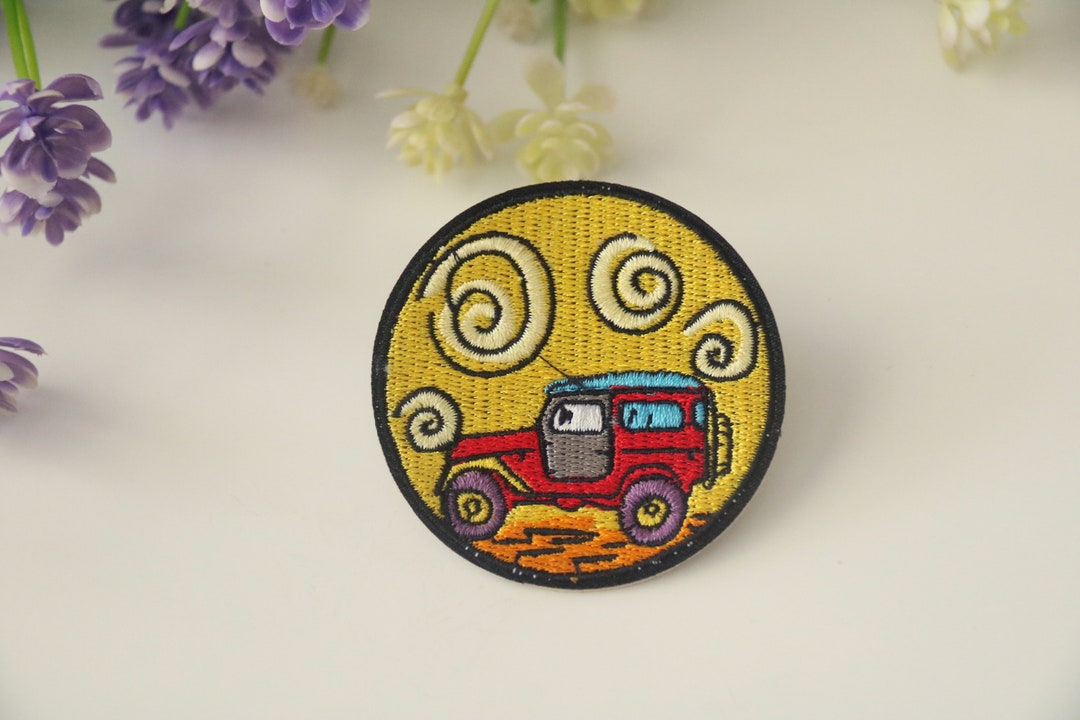 Jeep Patch, Cross-country Patch, Iron on Patch, Embroidered Patch ...