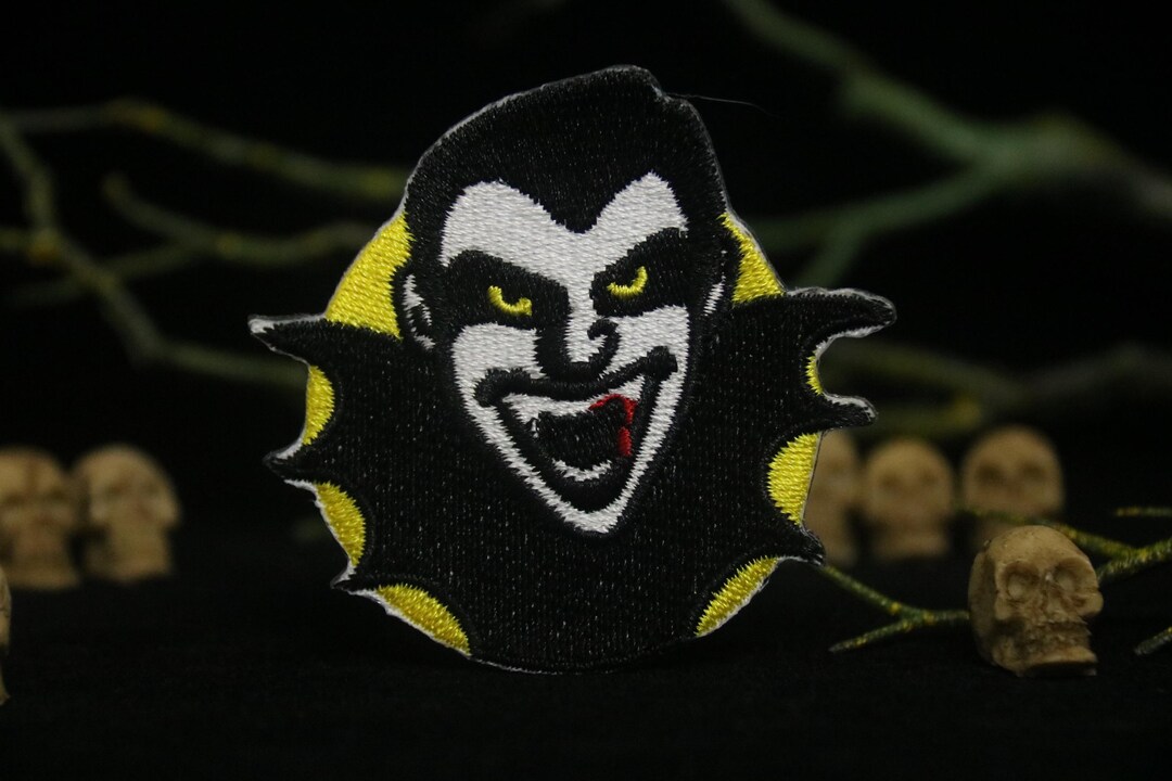 Wicked Baron Patch, Vampire Patch, for Halloween, Iron on Patch ...