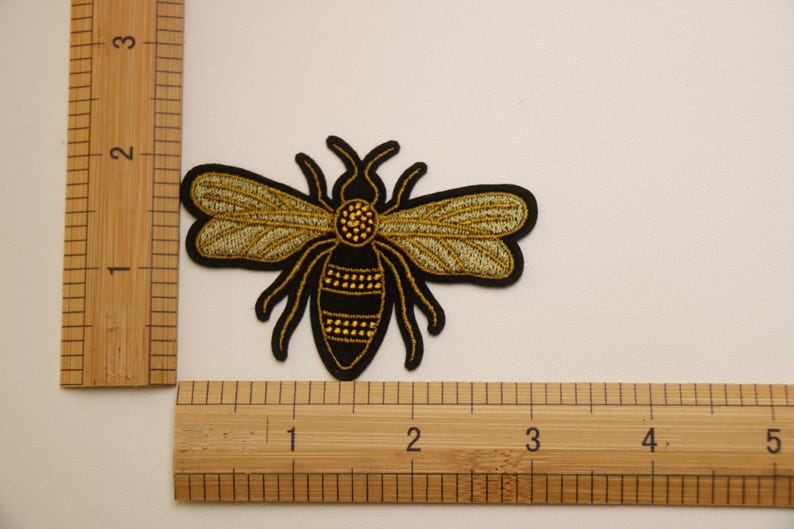 Gorgeous High-end Bee Patch, Bumble Bee Patch, Iron on Patch ...