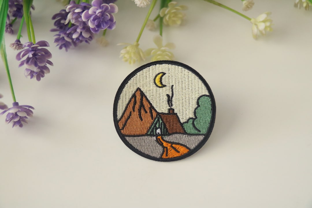 Camping Patch, Outdoor Patch, Iron on Patch, Embroidered Patch, Funny Patch, Cool Patch, for ...
