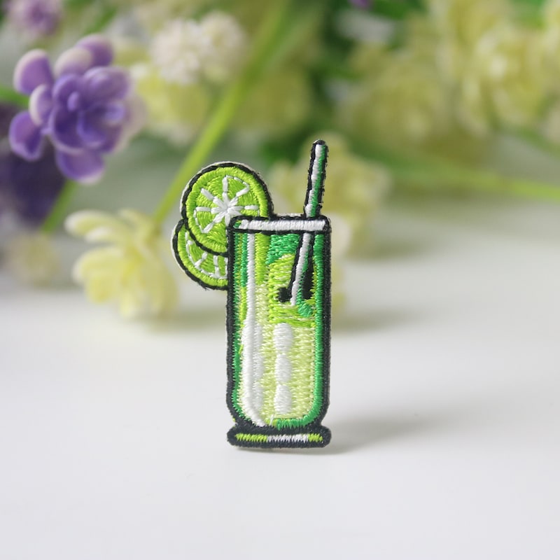 Embroidered Patch Lemon - Etsy