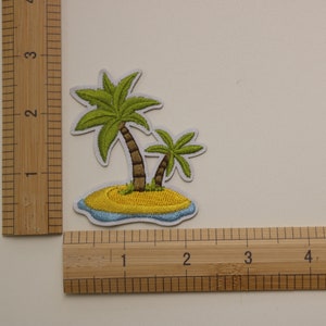 Coconut Tree Patch, Beach Patch, Iron on Patch, Embroidered Patch ...
