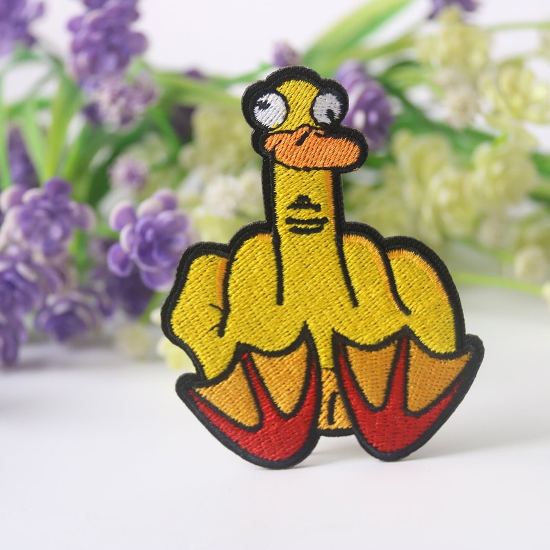 Middle Finger Duck - Etsy