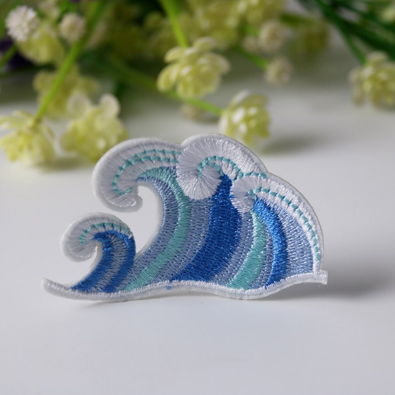 Wave Applique - Etsy