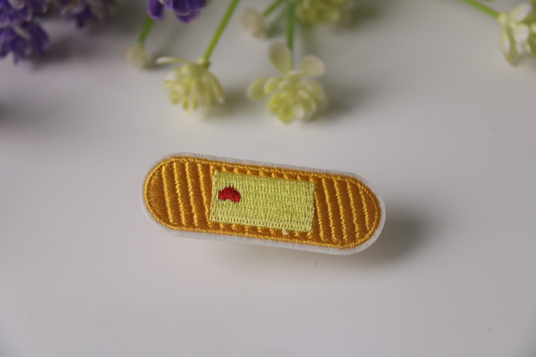 Band-aid Patch, Bandage Patch, Iron on Patch, Embroidered Patch, Funny ...