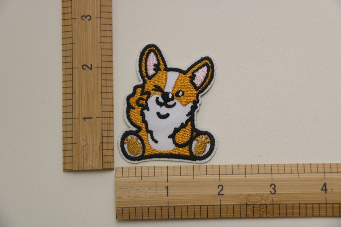 Yeah Patch, Corgi Patch, Iron on Patch, Embroidered Patch, Funny Patch ...