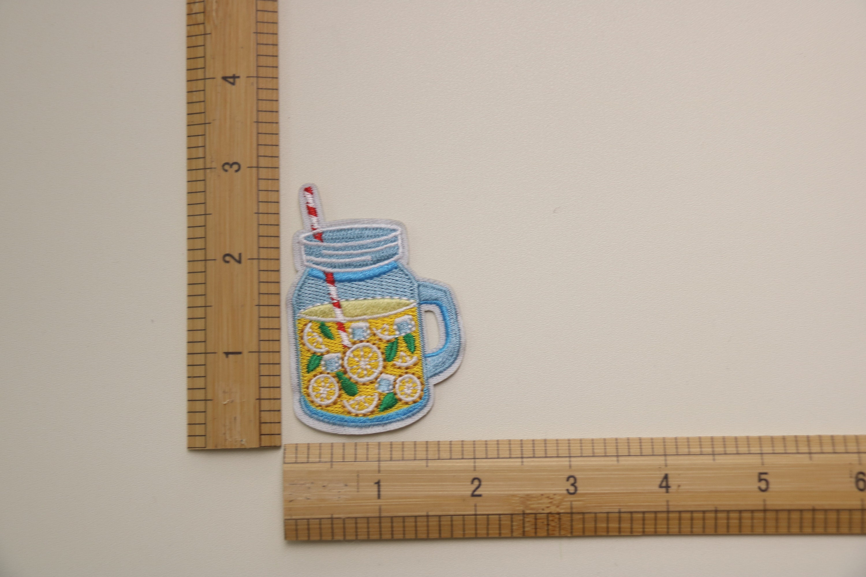 Lemon Drink Patch, Lemon Juice Patch, Iron on Patch, Embroidered Patch ...